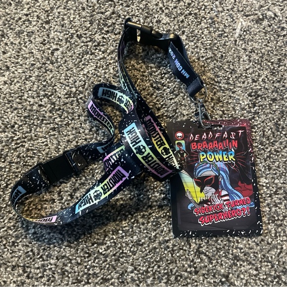 Mattel | Other | 224 Sdcc Monster High Con Rip Attendee Badge Lanyard ...